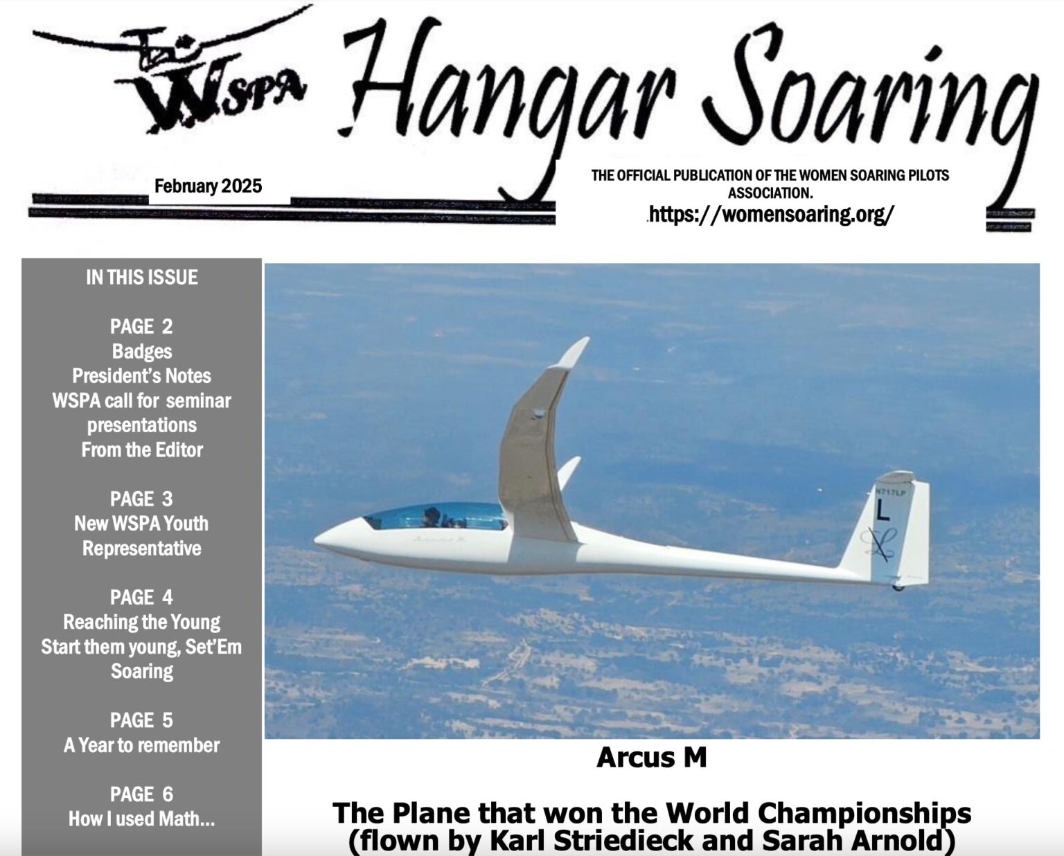 Why Gliders Are the Perfect Way to Start Flying – Women Soaring Pilots ...